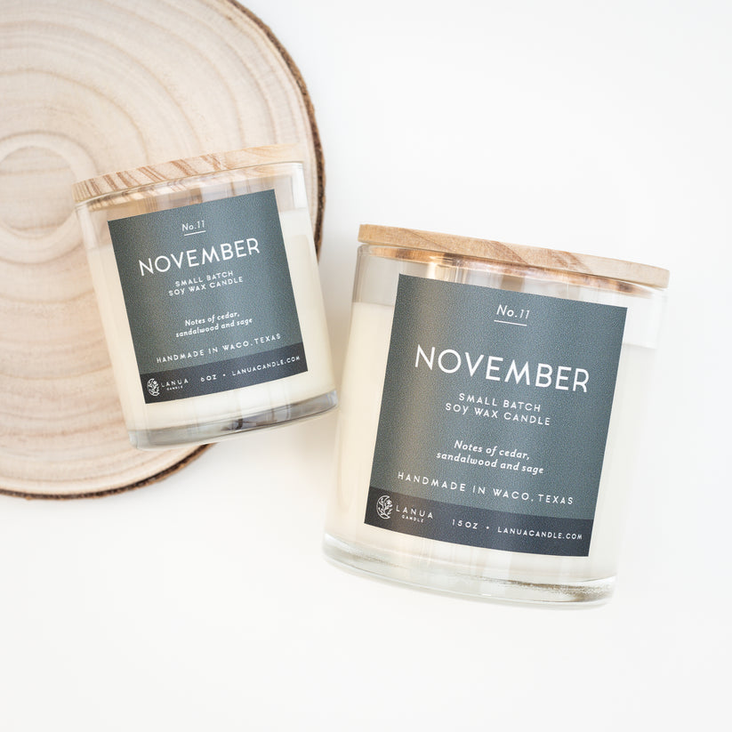 November Candle – Lanua Candle